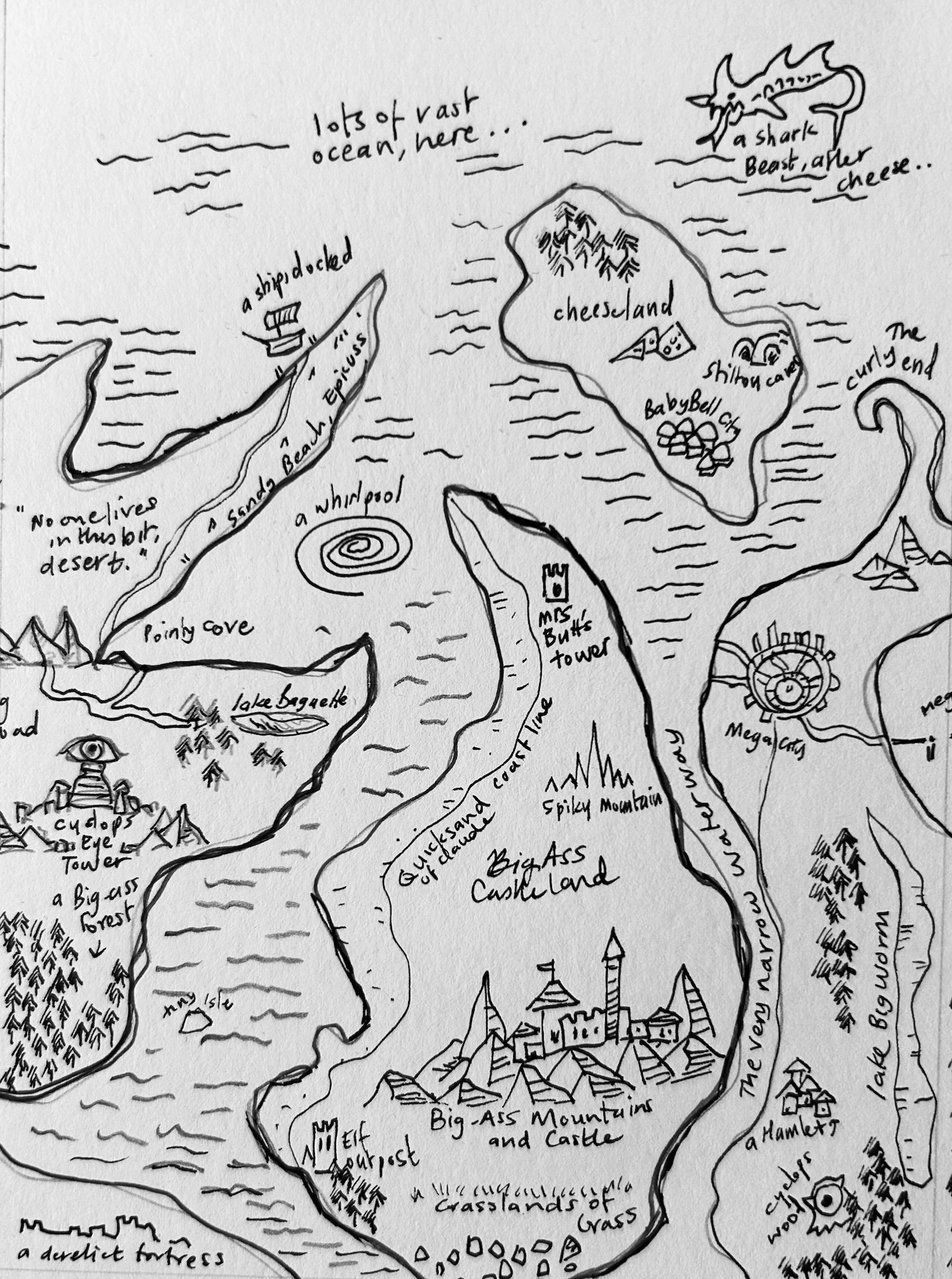 The Never-ending Map of Nonsense – The Quill Armoury